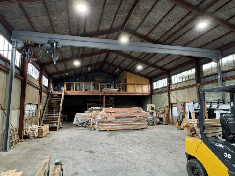 天井クレーン新設 – Kibaco